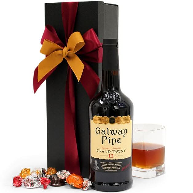 Galway Pipe 12 Year Old Grand Tawny Wine Gift Box | The Complete Basketcase