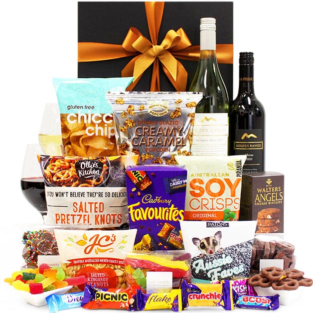Team Celebration Gift Hamper - Corporate Hamper With Wine | The ...