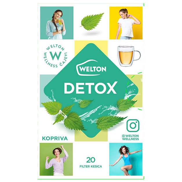 Welton Tea 20 Individual Bags - Detox | The Complete Basketcase