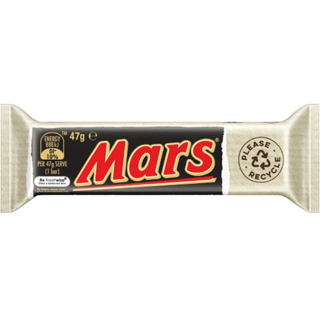 Mars Chocolate Bar 47g | The Complete Basketcase